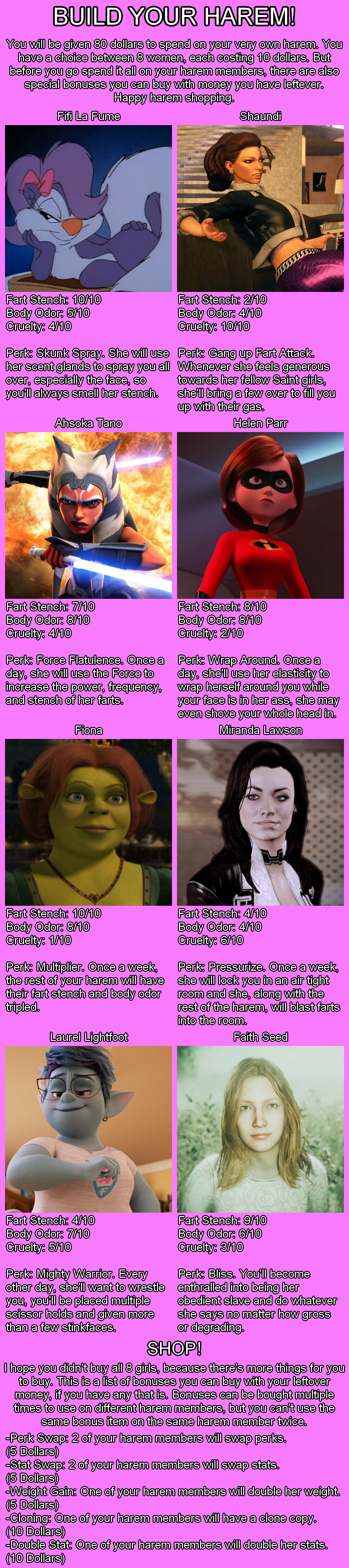 BUILD YOUR HAREM! (Fart) (BO) | Scrolller