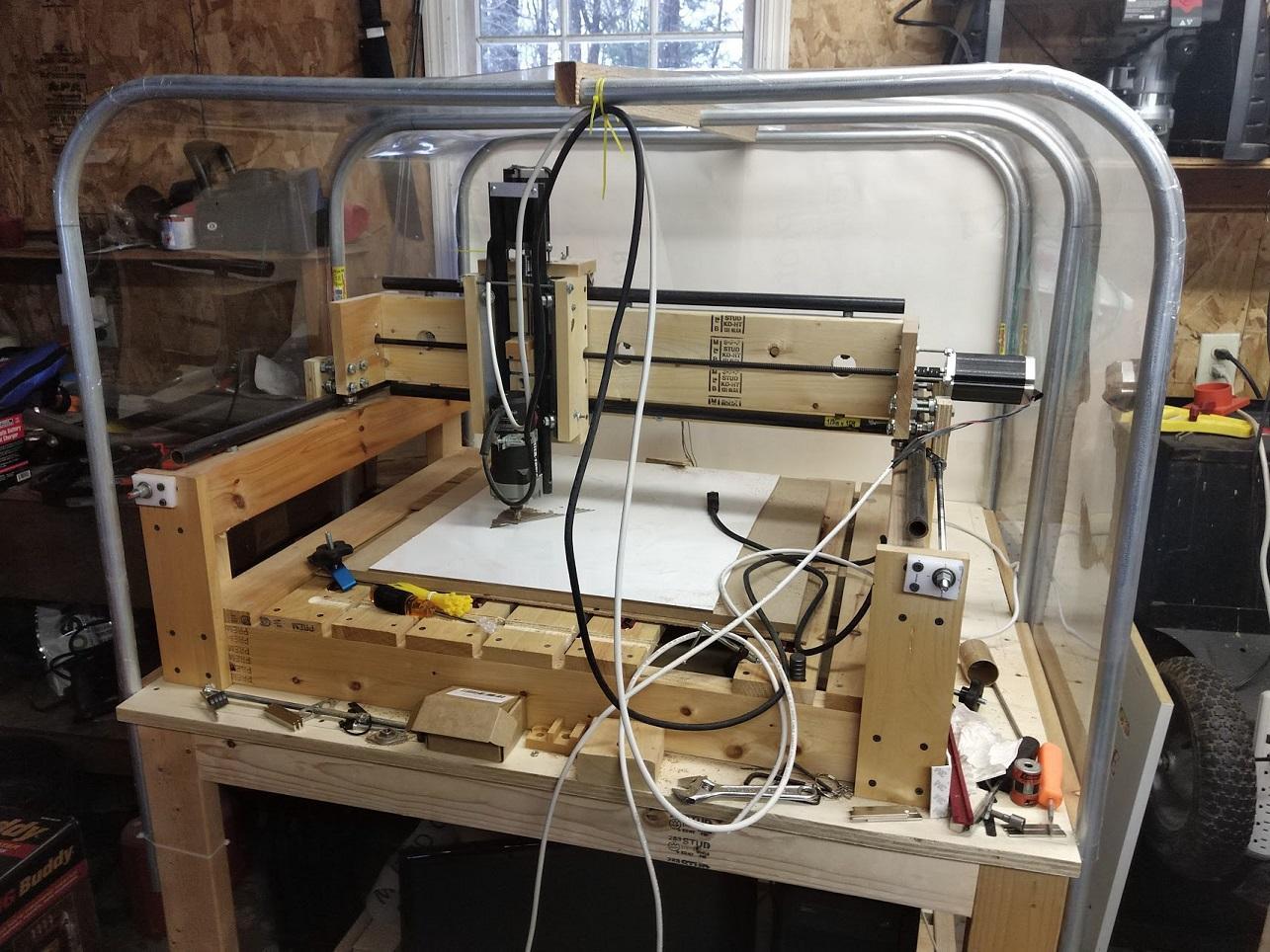 Building an enclosure for one of my machines | Scrolller