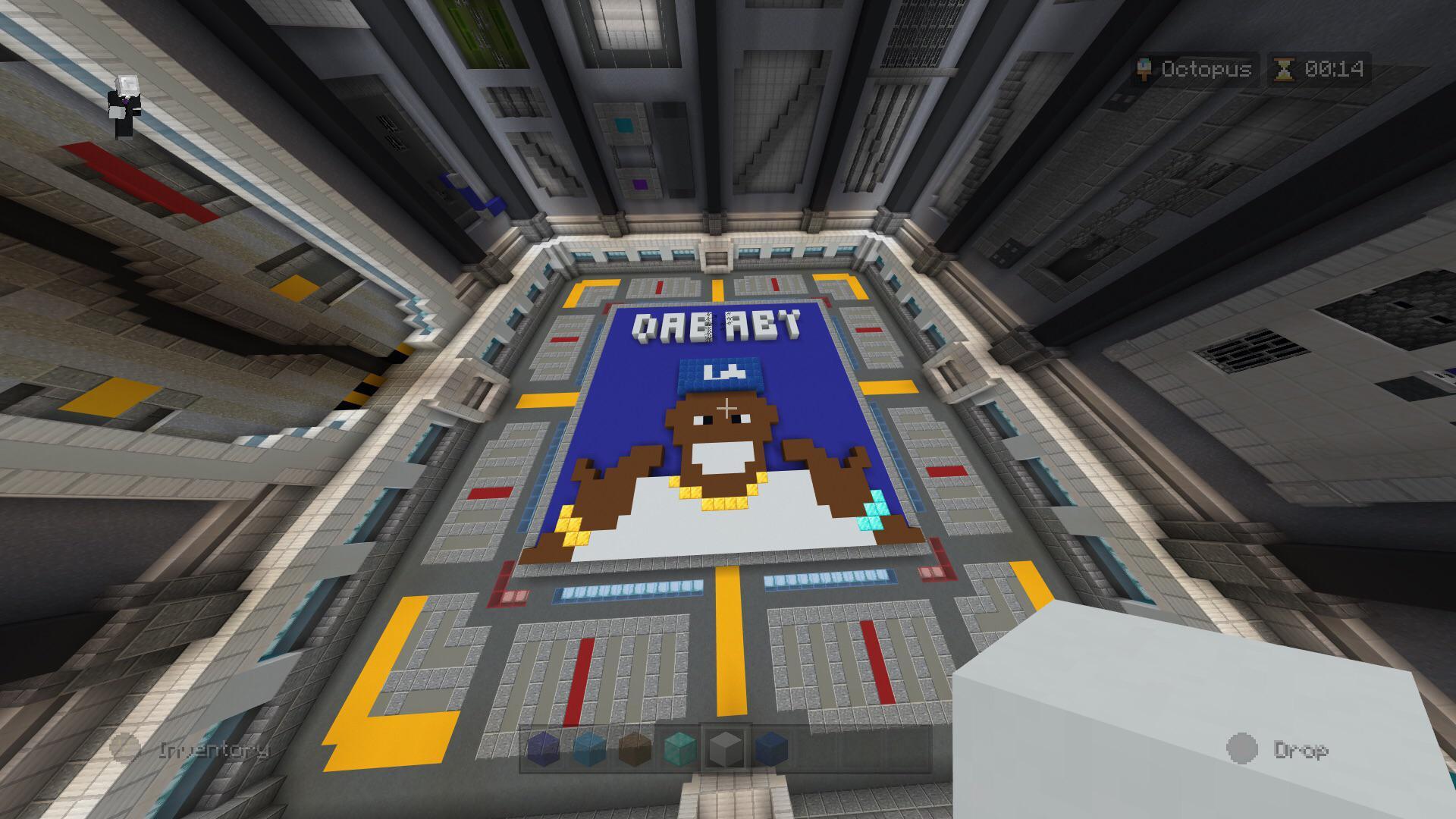 Built this in duos with my friend in just build on The Hive on bedrock | Scrolller