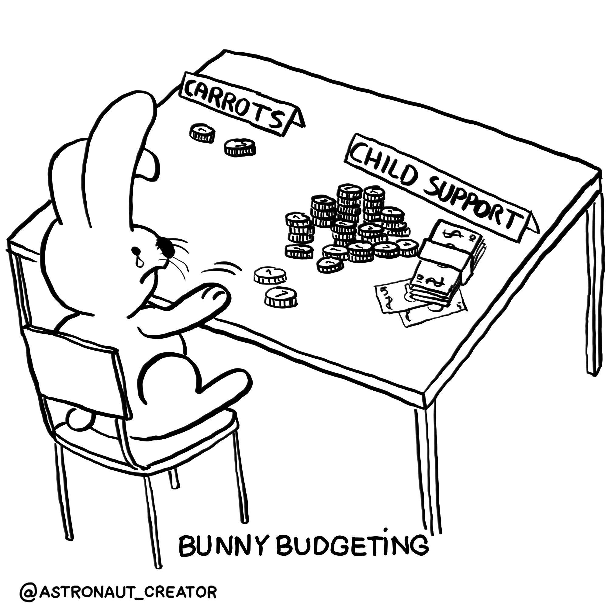 Bunny budgeting | Scrolller