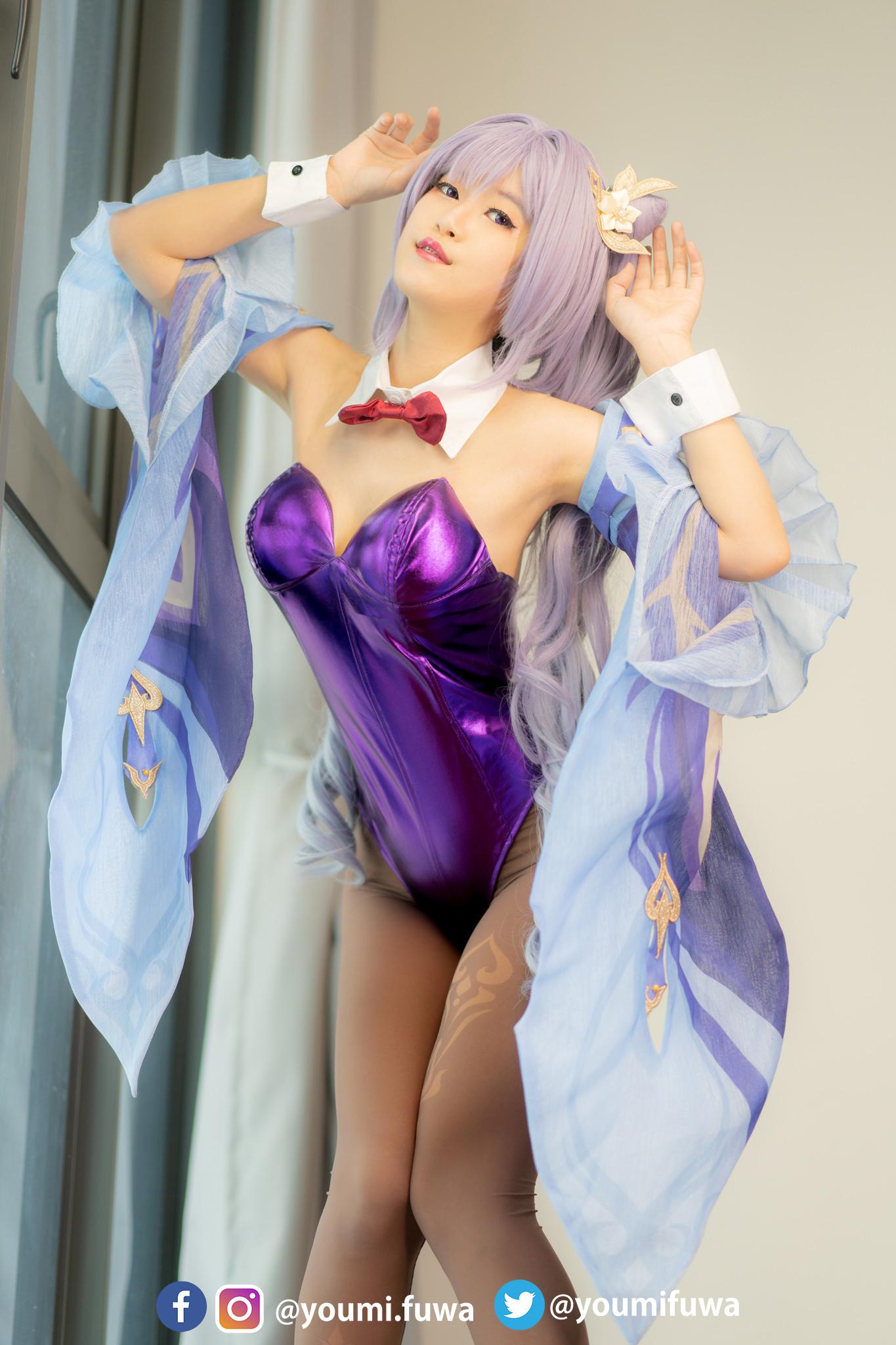 Bunny Girl Keqing by Youmi | Scrolller