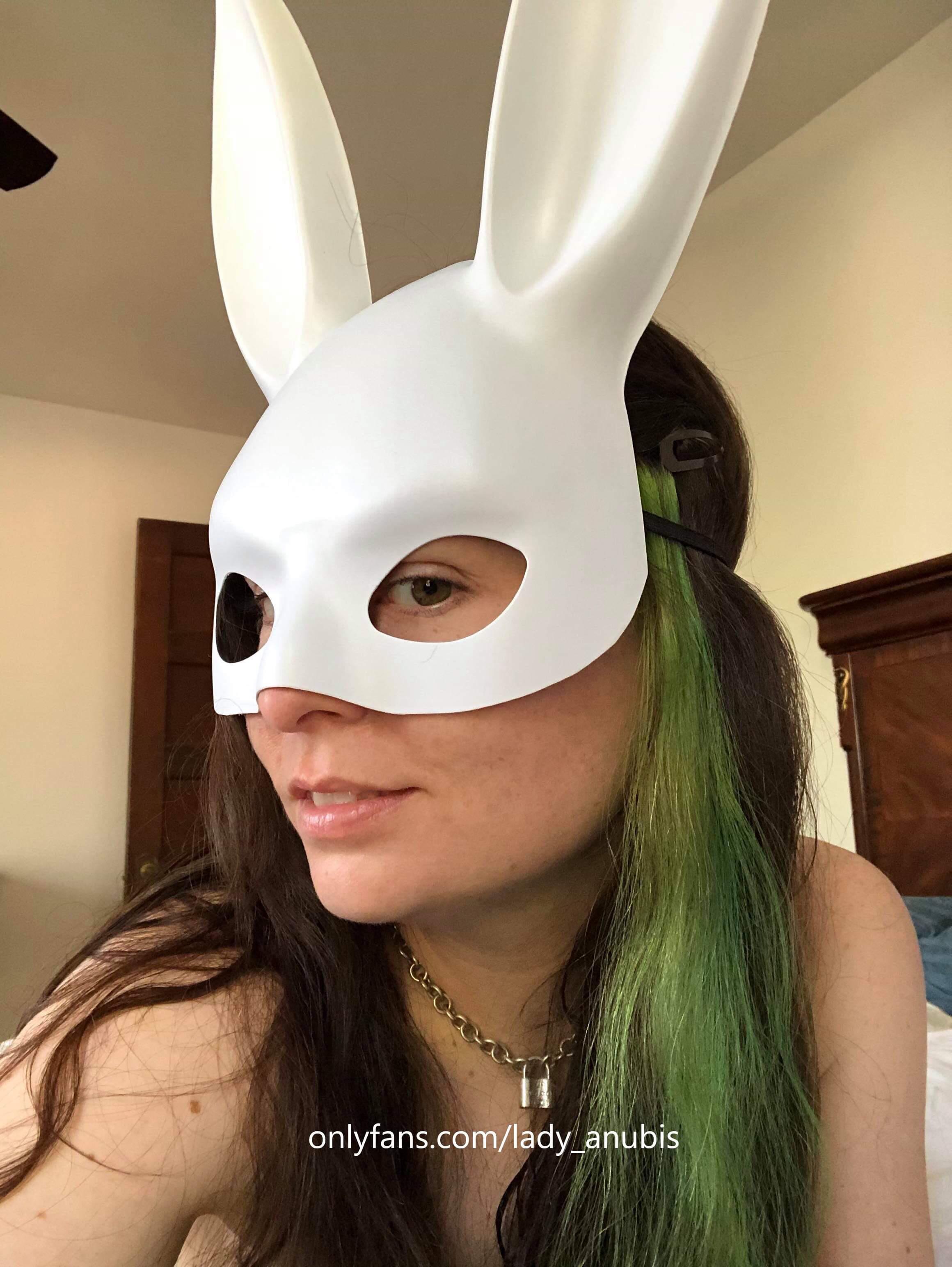 Bunny got a new mask! 💕 | Scrolller