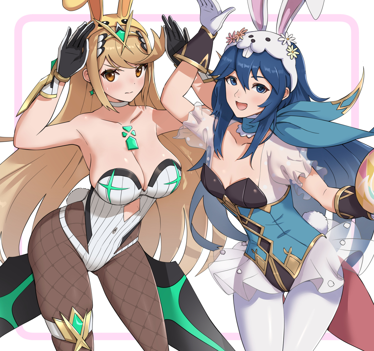 Bunny Lucina and Mythra | Scrolller