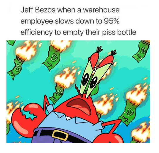 Burning Bezos Bucks | Scrolller