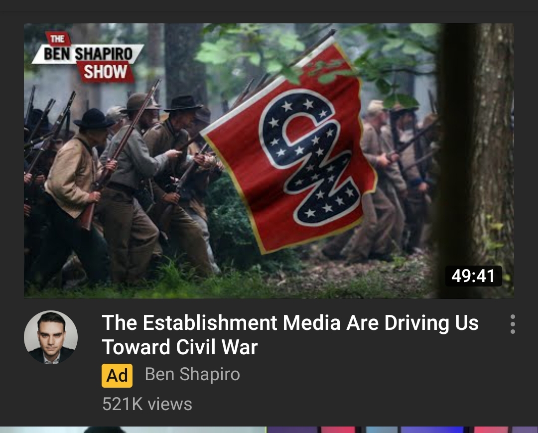 But the left is the irrational violent side | Scrolller