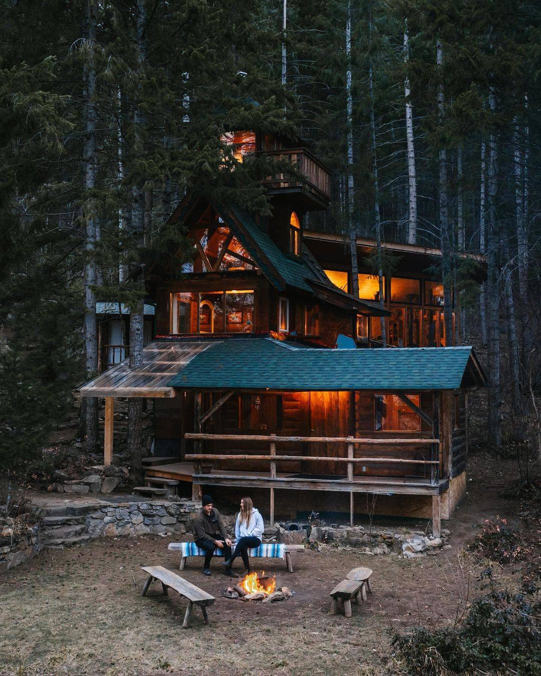 Cabin in Sunnybrae Provincial Park, British Columbia, Canada [1080×1350] | Scrolller