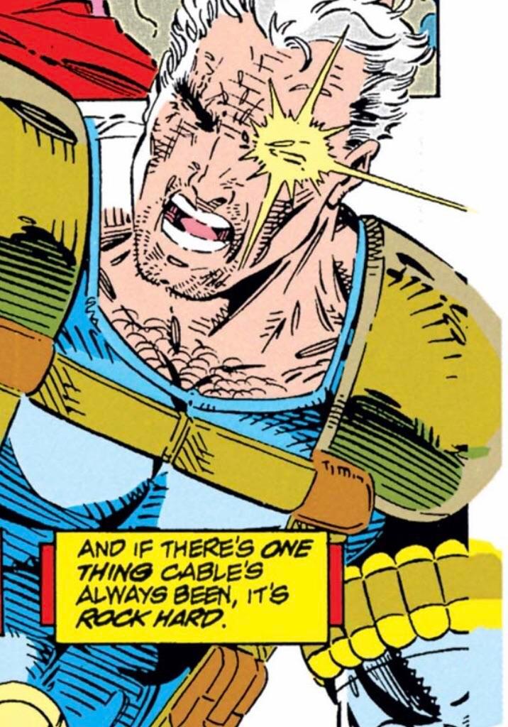 Cable’s real Mutant power. | Scrolller
