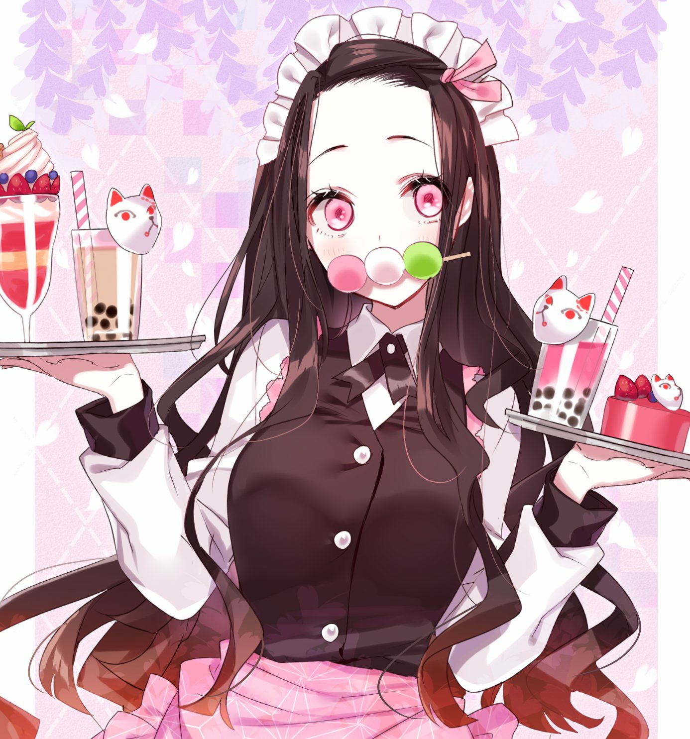 Cafe Maid Nezuko | Scrolller