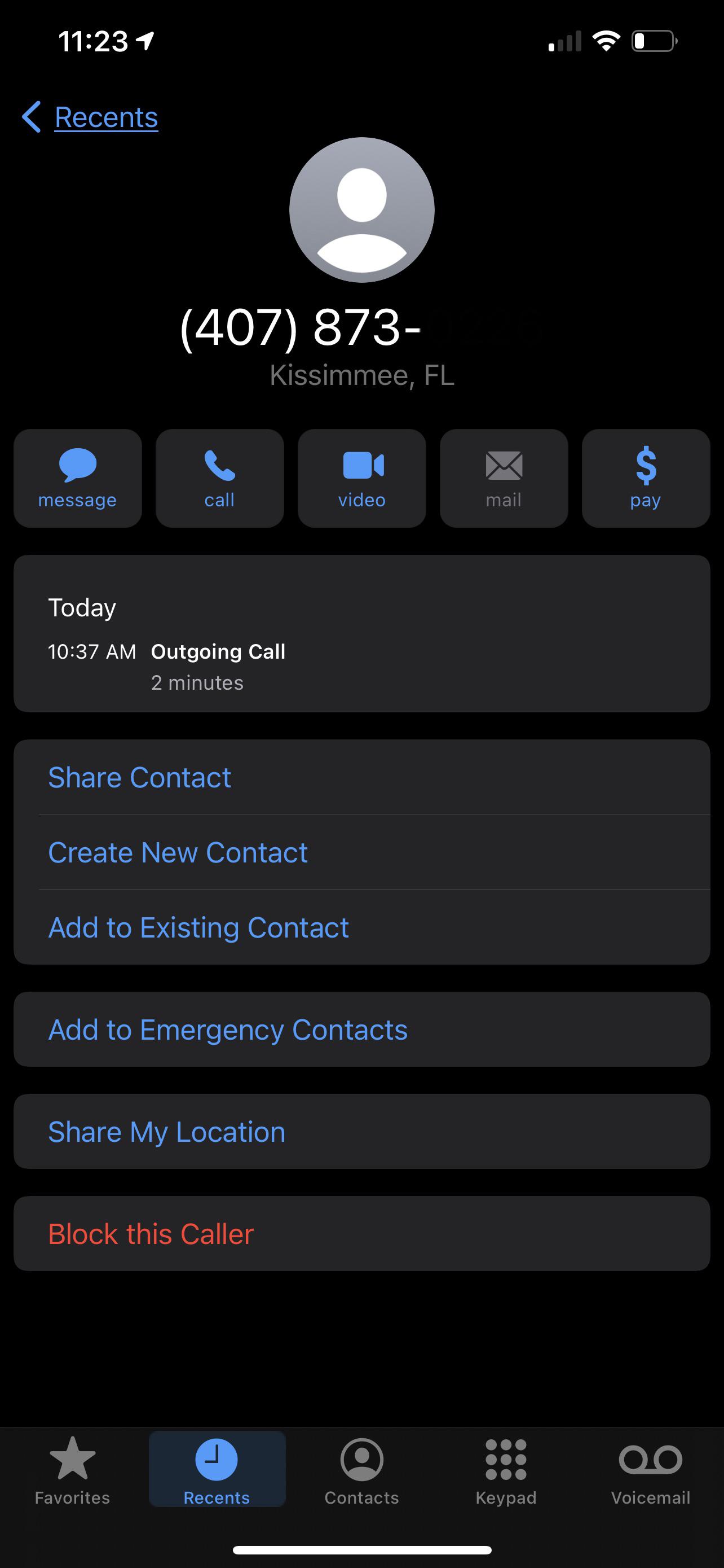 Called Orlando (407) today. | Scrolller