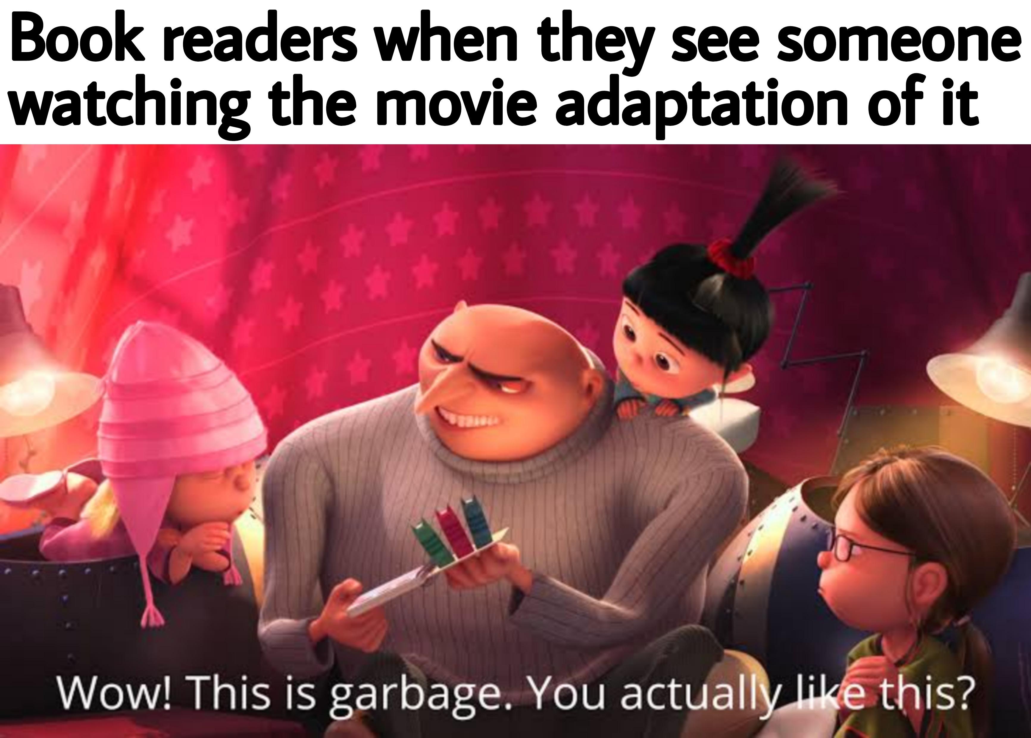 calm down dude, I just wanna enjoy a movie | Scrolller