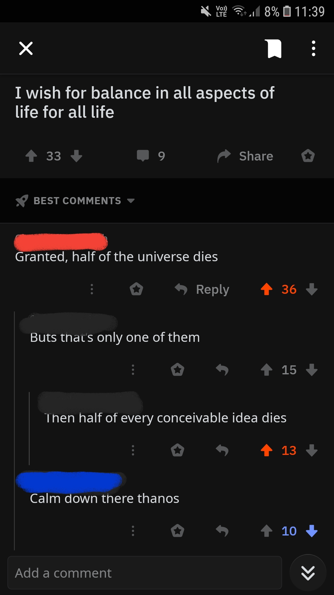 cAlM dOwN tHeRe tHaNoS | Scrolller