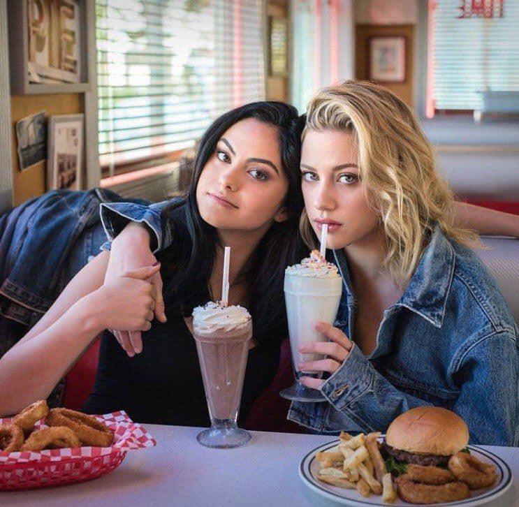 Cami and Lili enjoying some Milkshakes | Scrolller