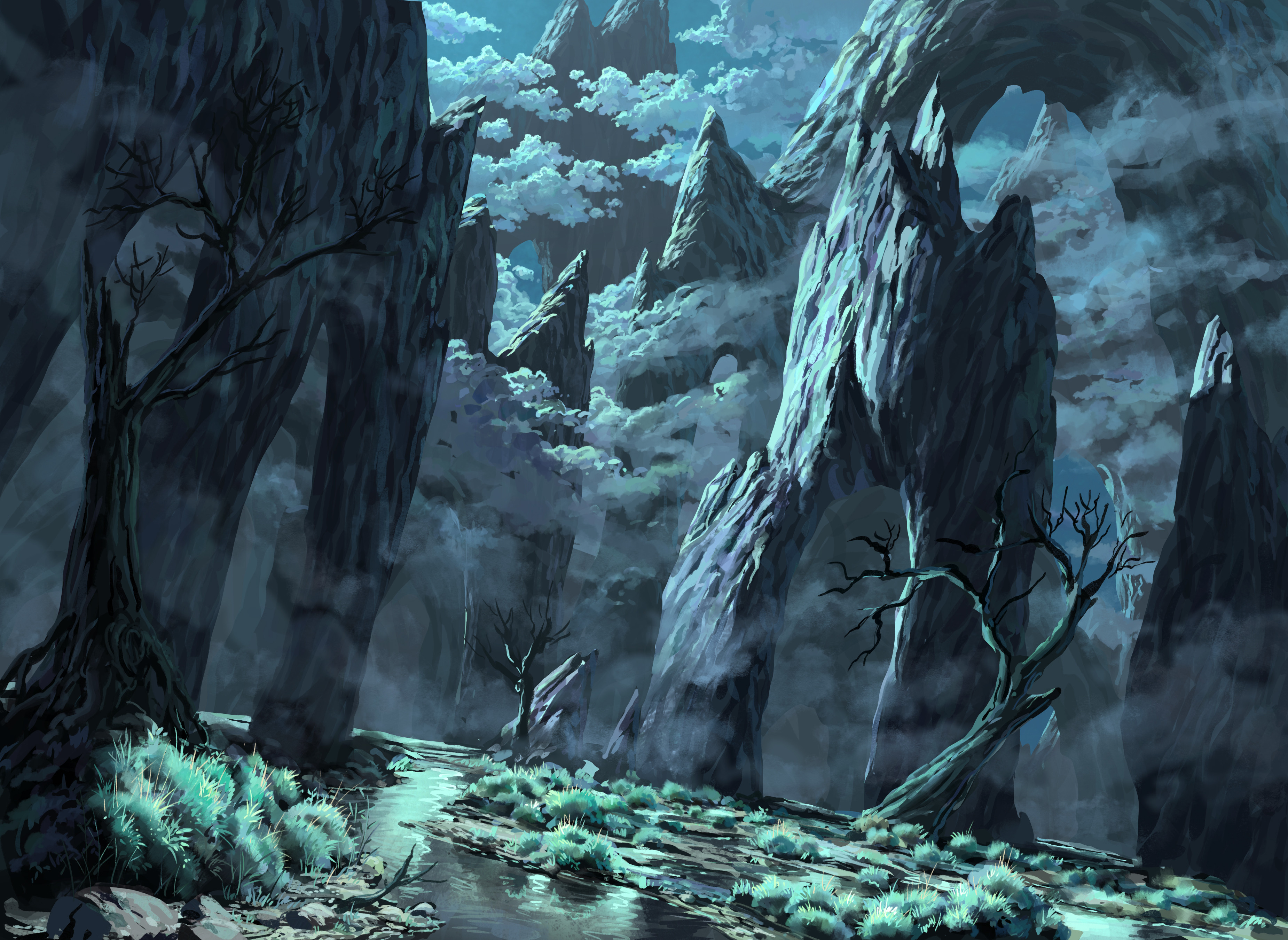 Camille Sule - Basic Lands Swamp | Scrolller