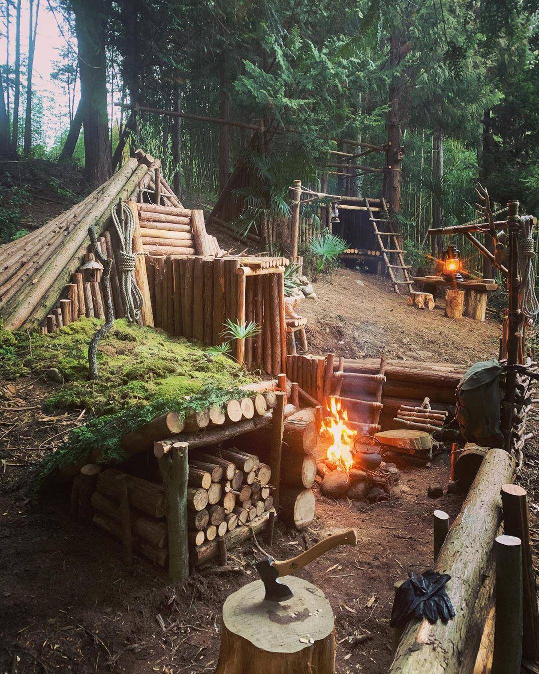 Camping on a budget. | Scrolller