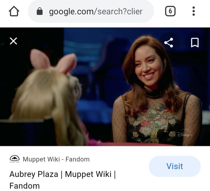 Can anyone find this dress(or similar) worn by Aubrey Plaza on Muppets Now? | Scrolller
