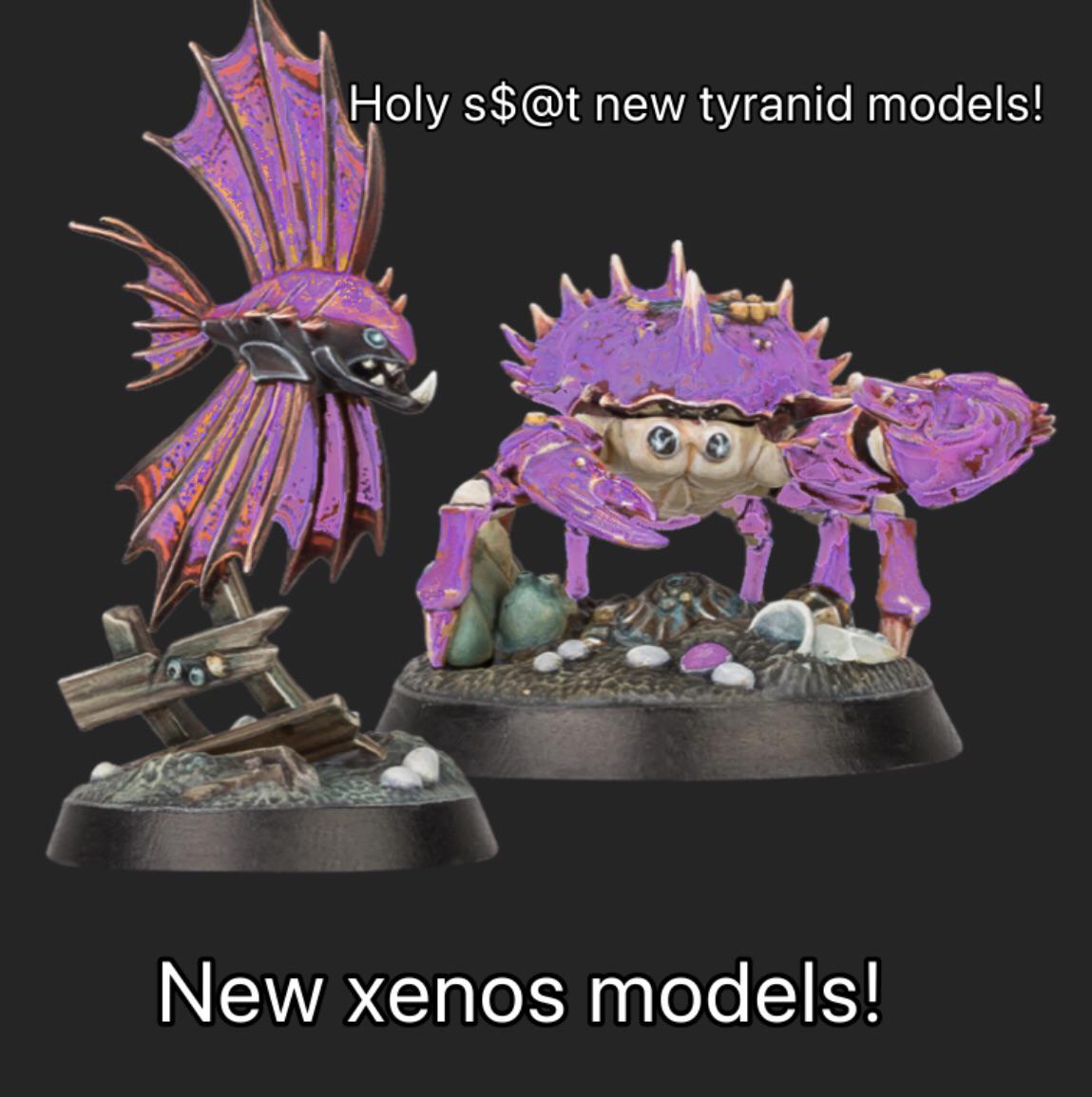 can’t believe they actually made new Xenos models. | Scrolller