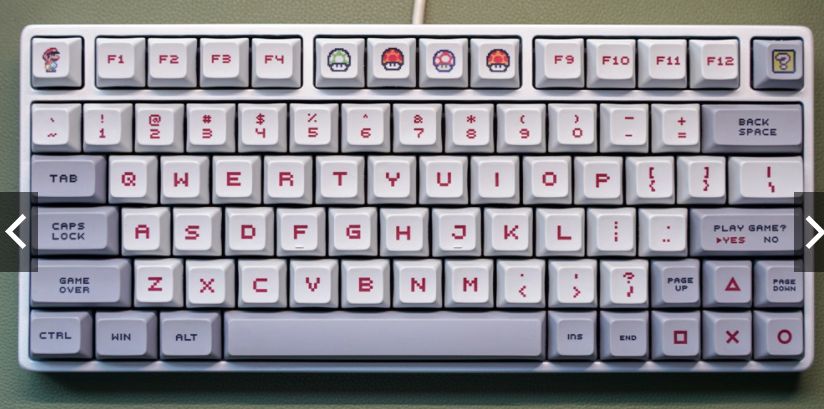Can you help me identify this keyboard? I really like the layout | Scrolller