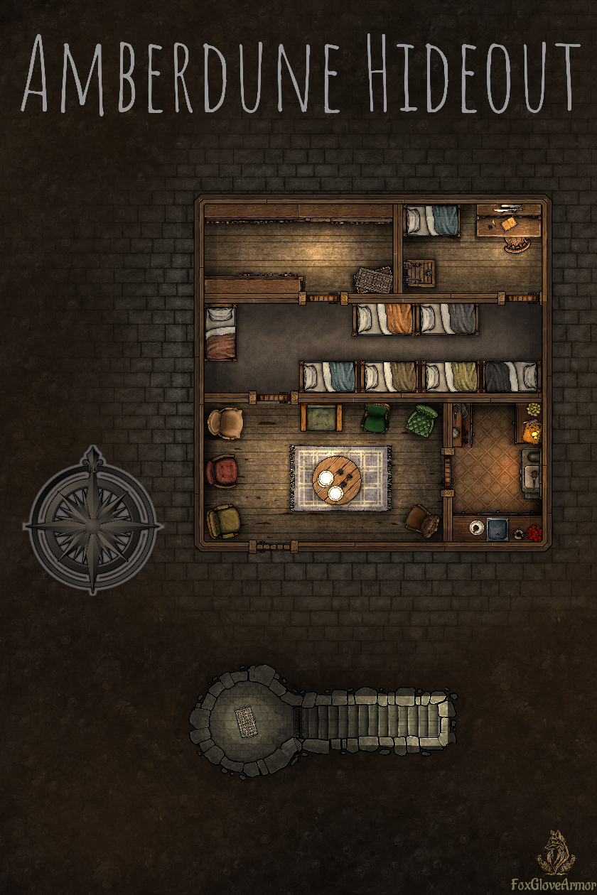 Candlekeep Mysteries Map Amberdune Hideout | Scrolller