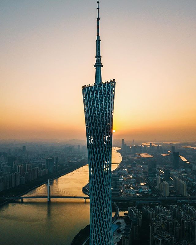 Canton Tower in Guangzhou, China | Scrolller