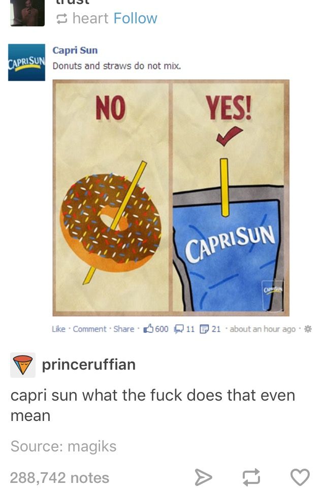 Capri sun dunkin' on donuts | Scrolller