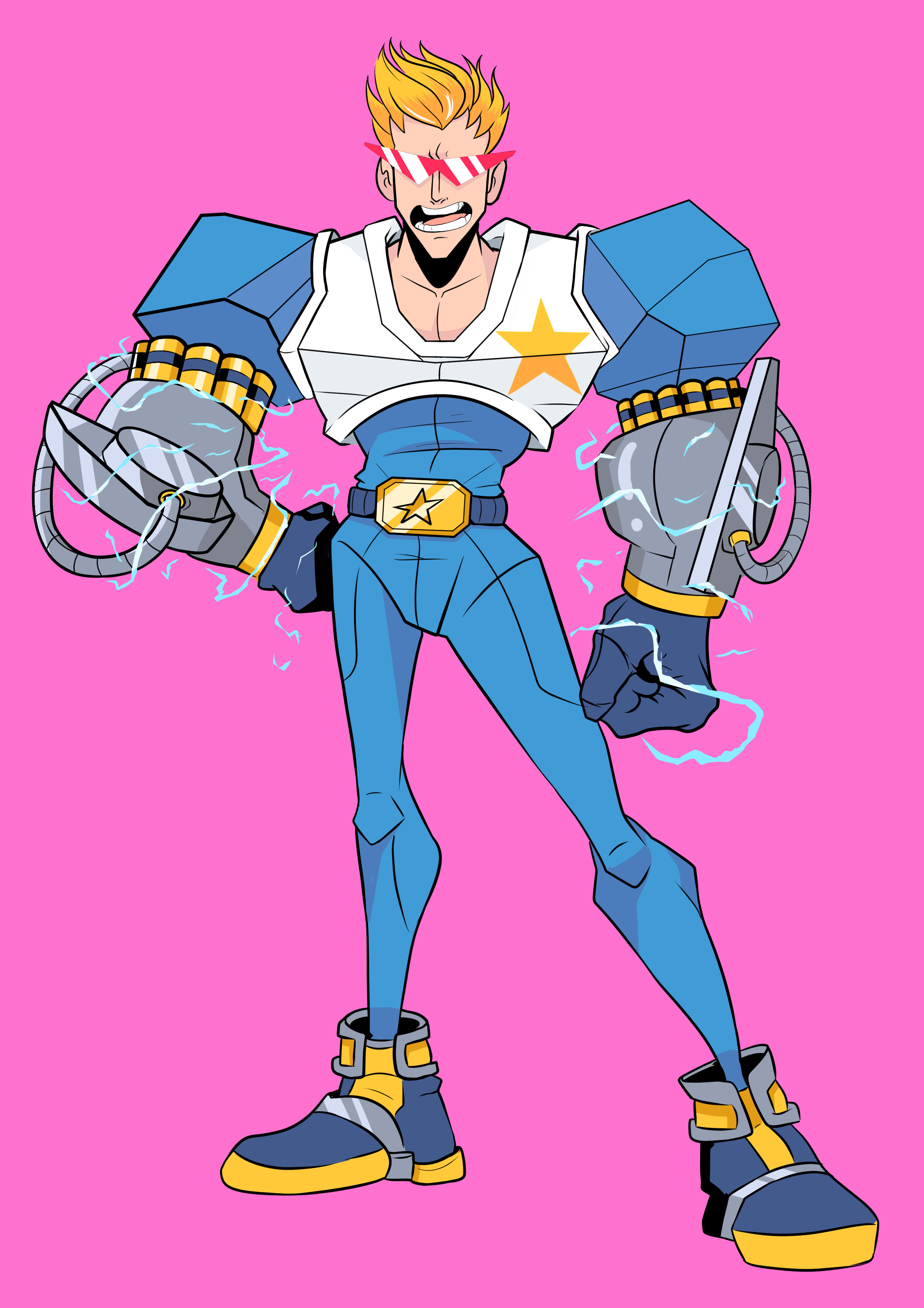 Captain Commando Fan Art | Scrolller