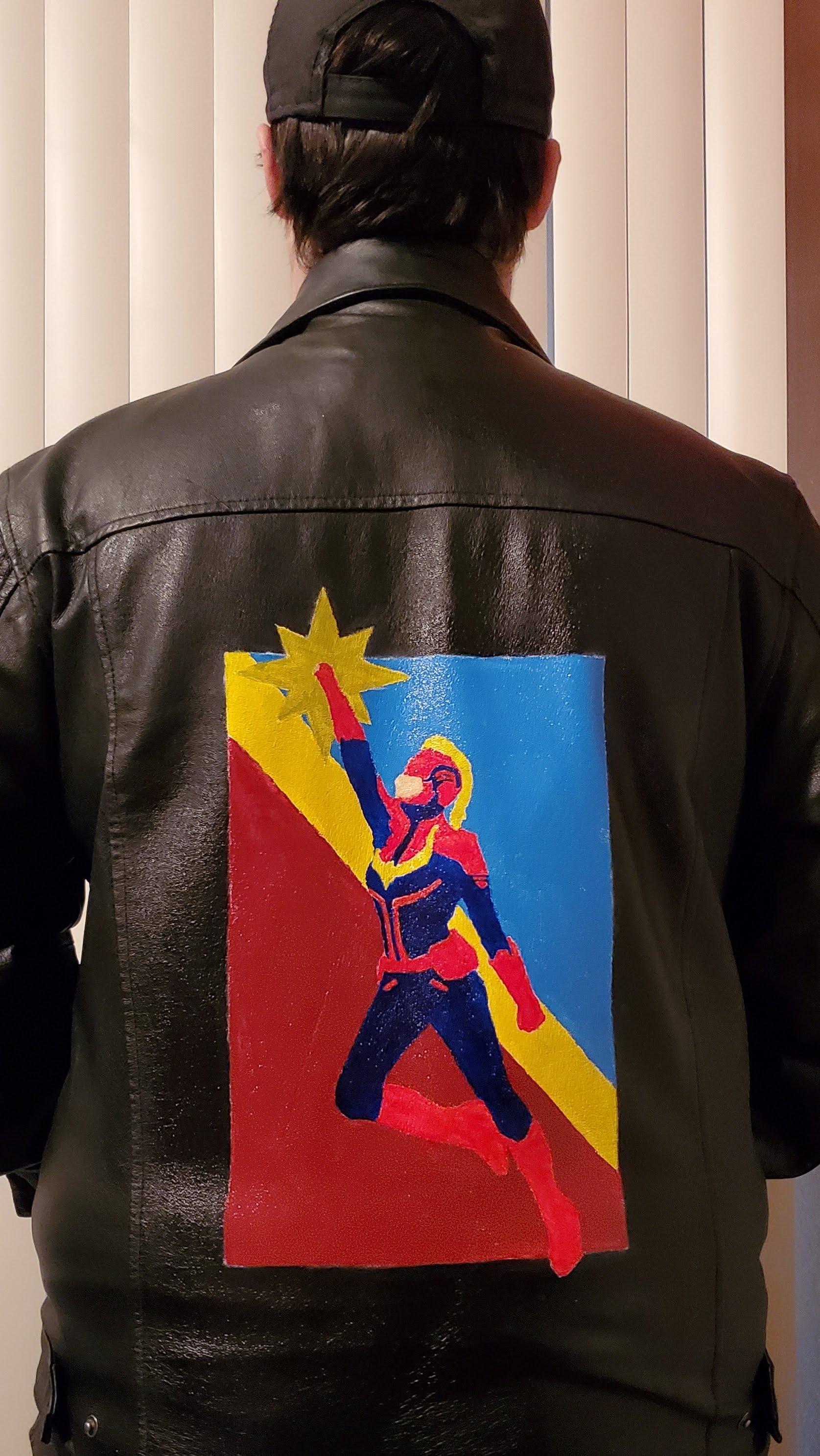 Captain Marvel inspired me to do my first big art project (alternately titled: How to Make a ...