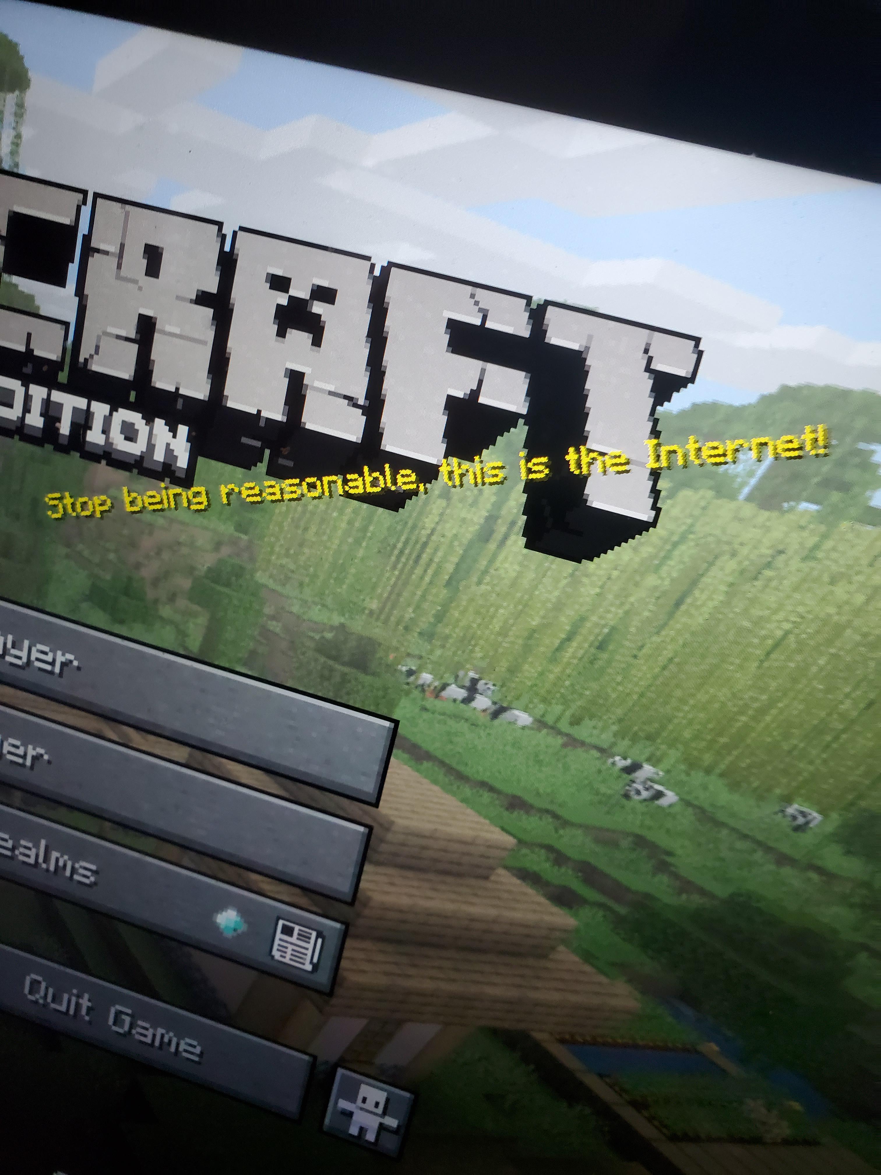 Caption this minecraft yellow text | Scrolller
