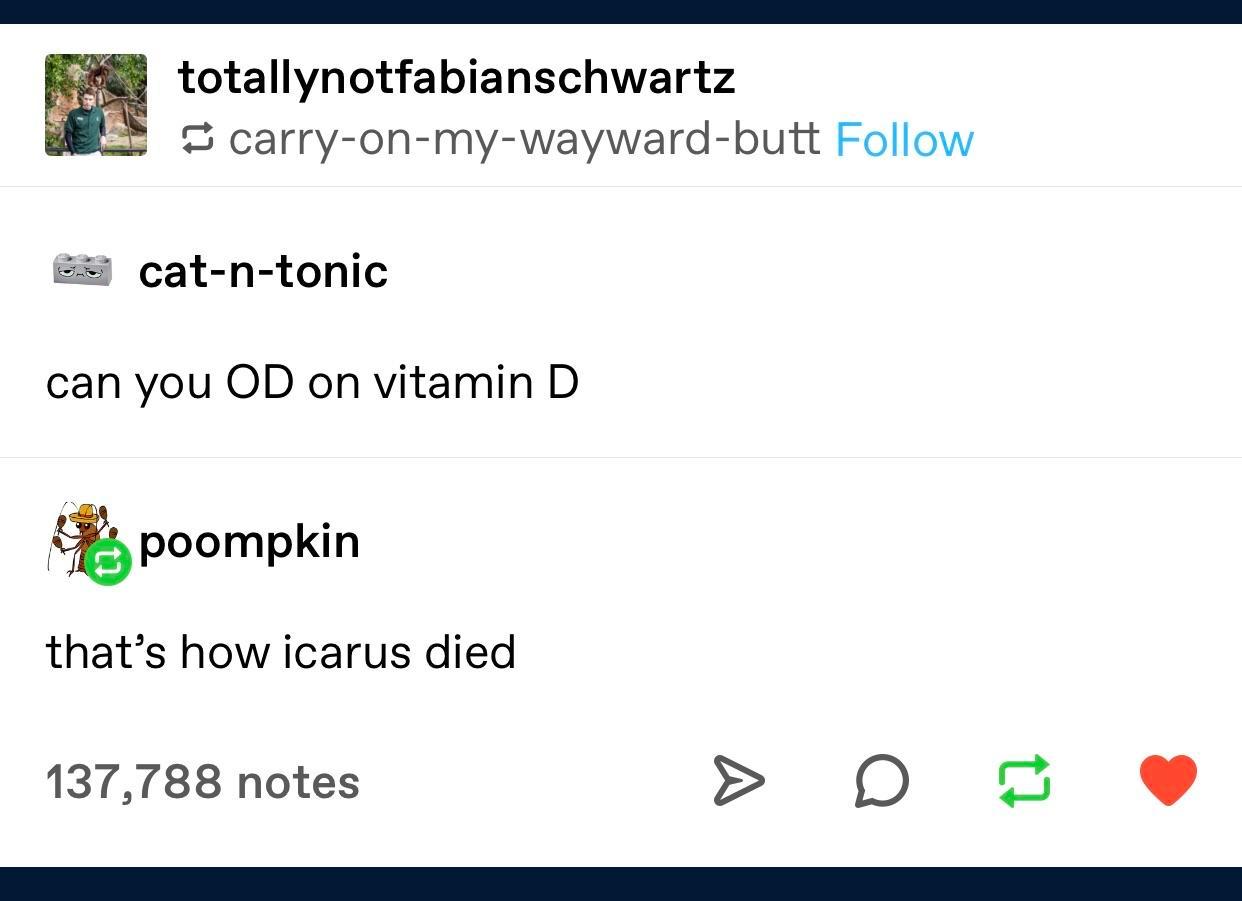 Careful Icarus.... | Scrolller