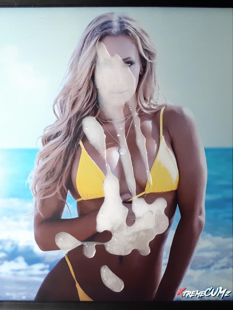 Carmella bikini cum tribute | Scrolller