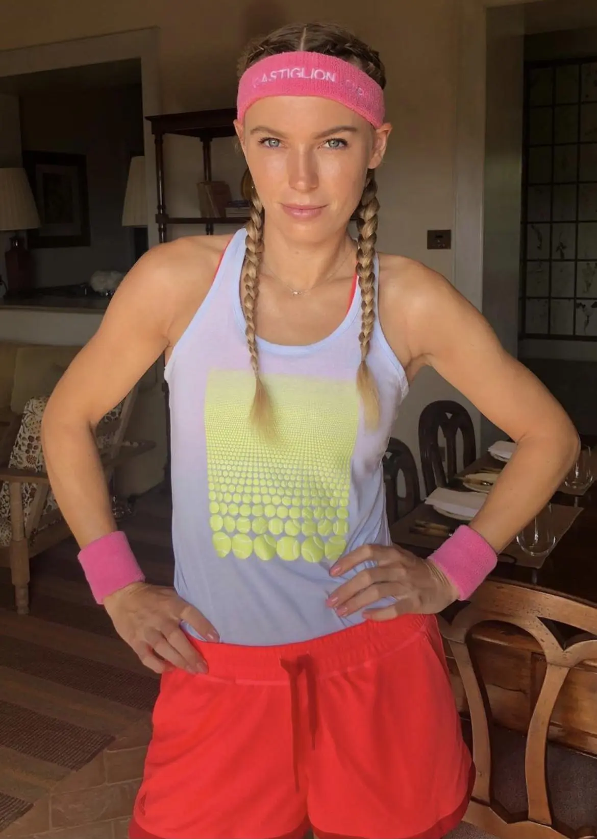 Discover More Like Whitegirlbraids Caroline Wozniacki With Two Blonde Braids And Related