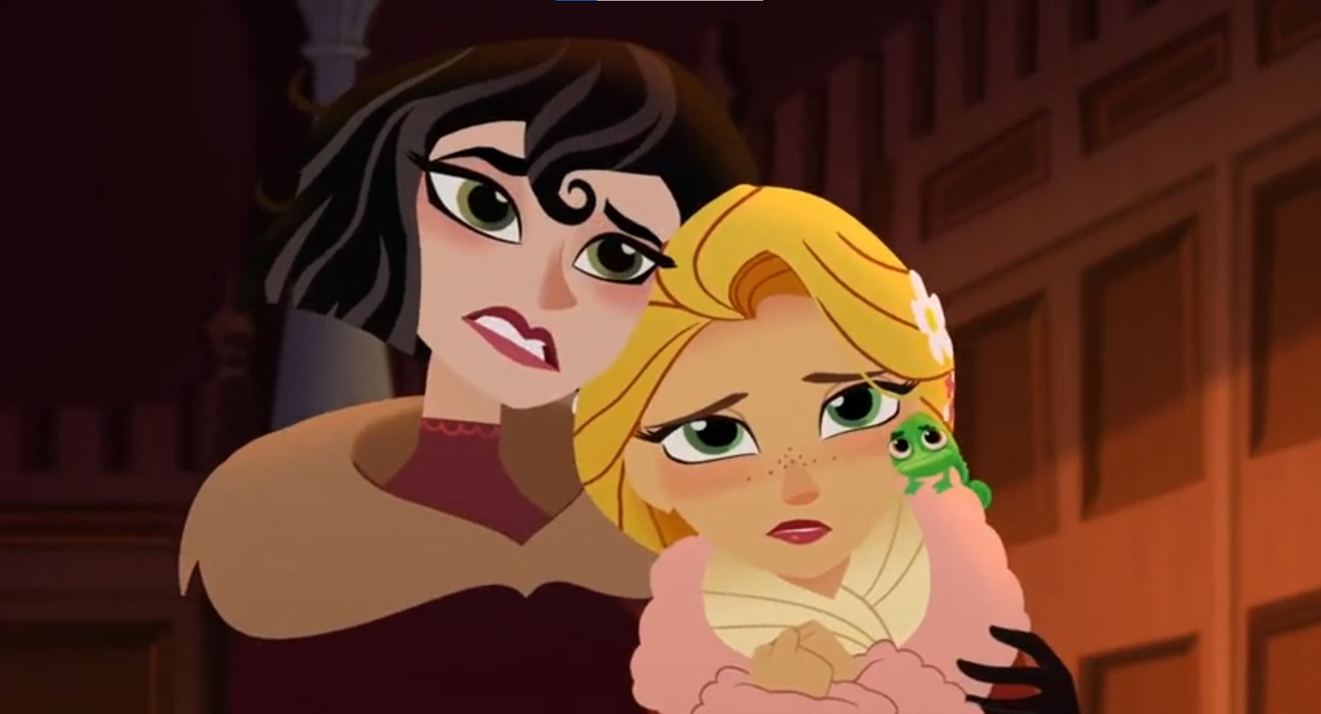 Cassunzel: Cassandra & Rapunzel Comforting/Cuddling With Each Other [Tangled: The Series ...