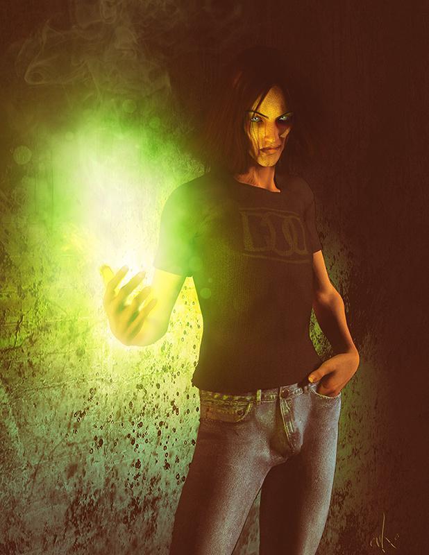 Cast a Deadly Spell (Jordan's Way), me, 2015 | Scrolller