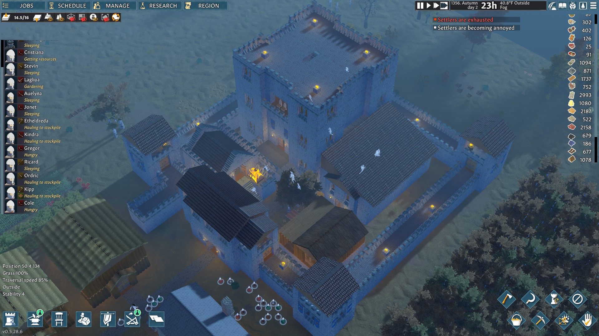 Castle Summerwood. My first castle. Just took a few years to build. Inspired by Norman Stone ...