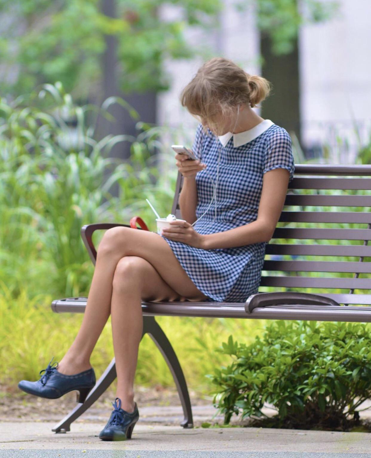 Casually sitting | Scrolller