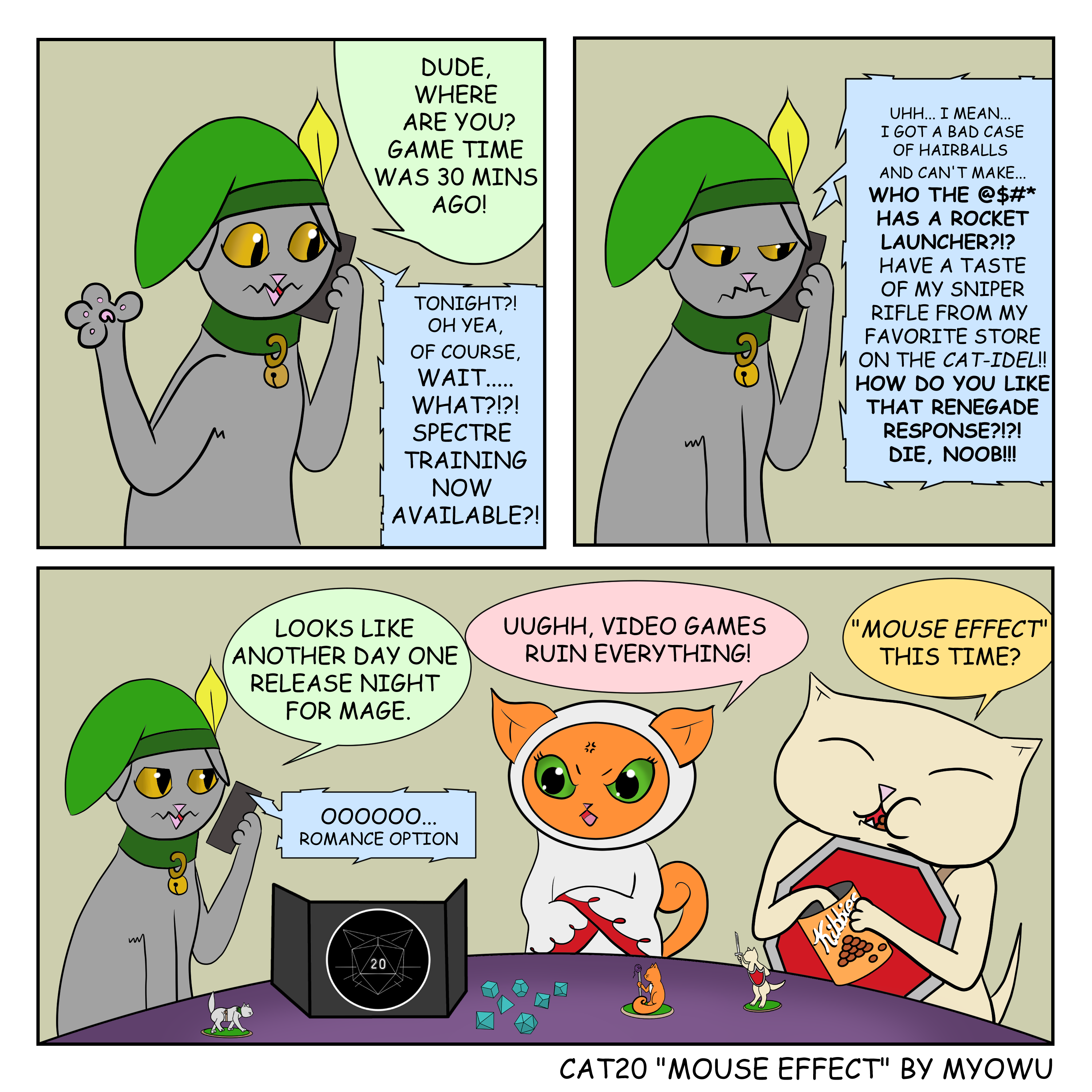 Cat20 "Mouse Effect" by Myowu [OC] | Scrolller