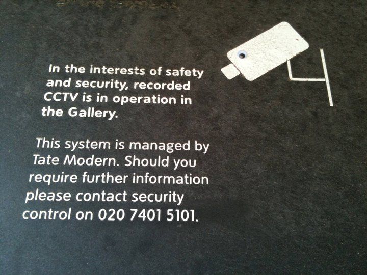 CCTV at the Tate Modern | Scrolller