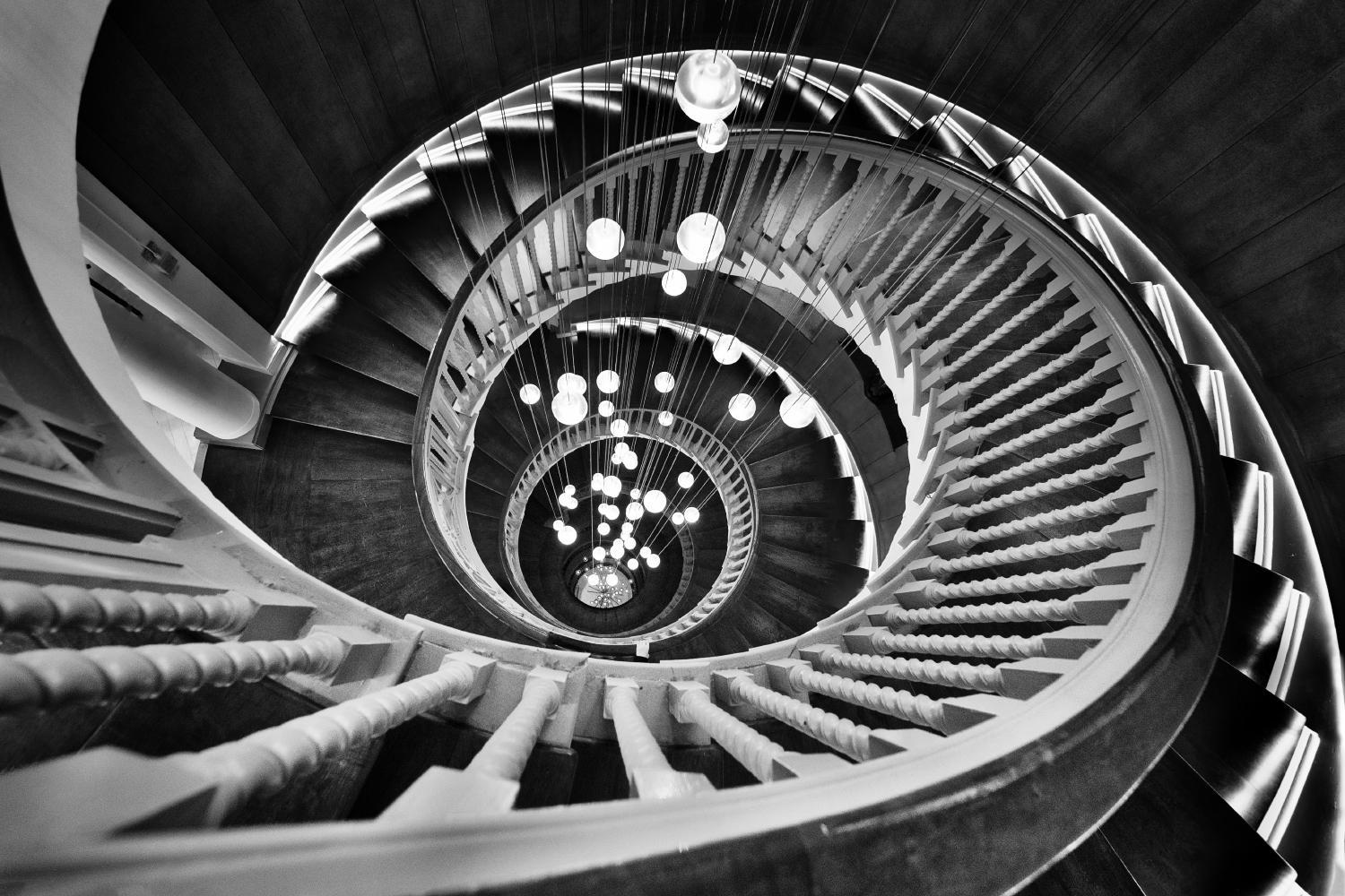 Cecil Brewer Spiral Staircase [OC] | Scrolller