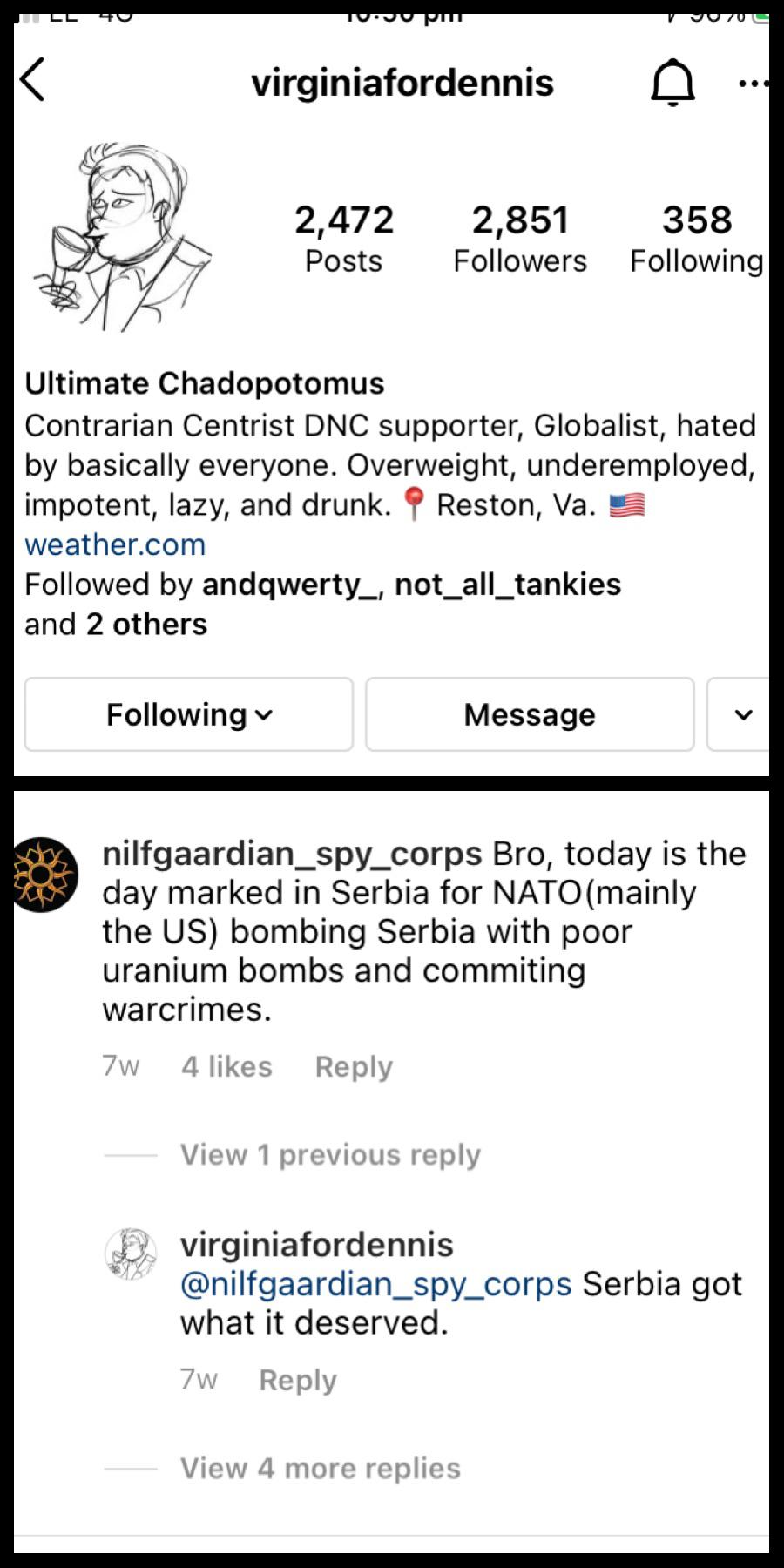 Centrist and war crime supporter 😍 | Scrolller