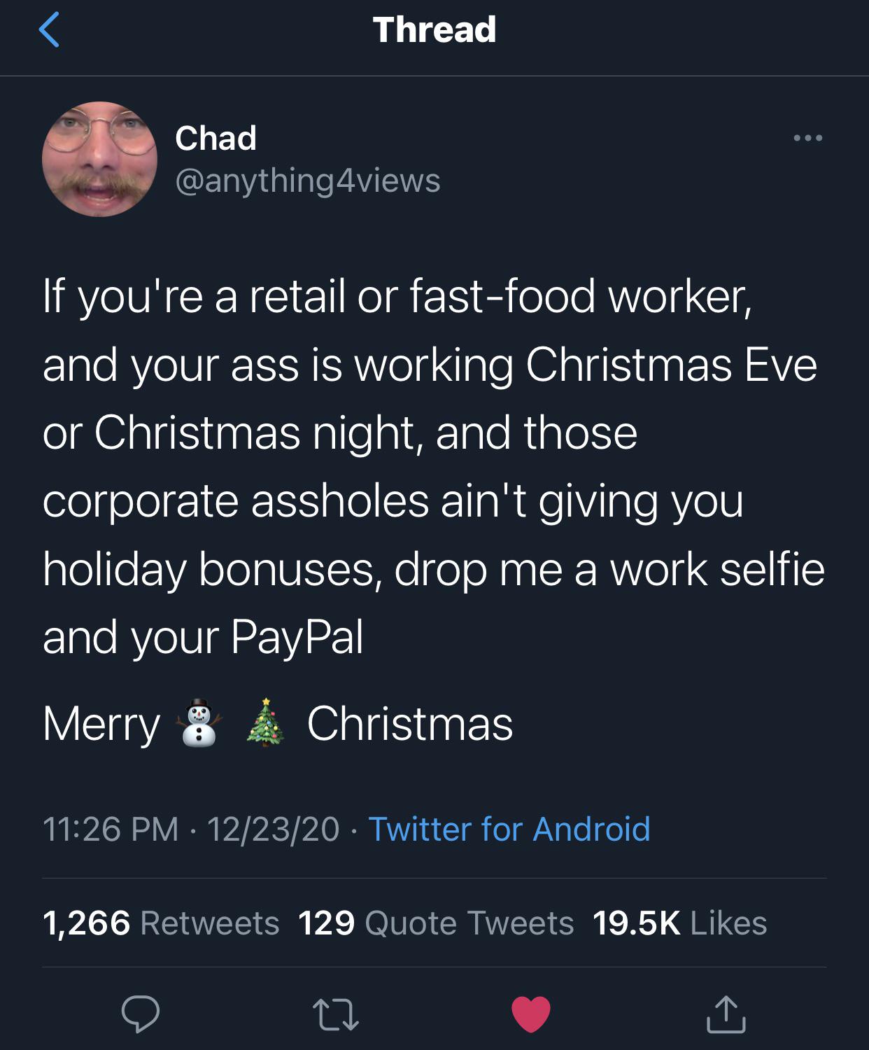 Chad being a literal Chad | Scrolller