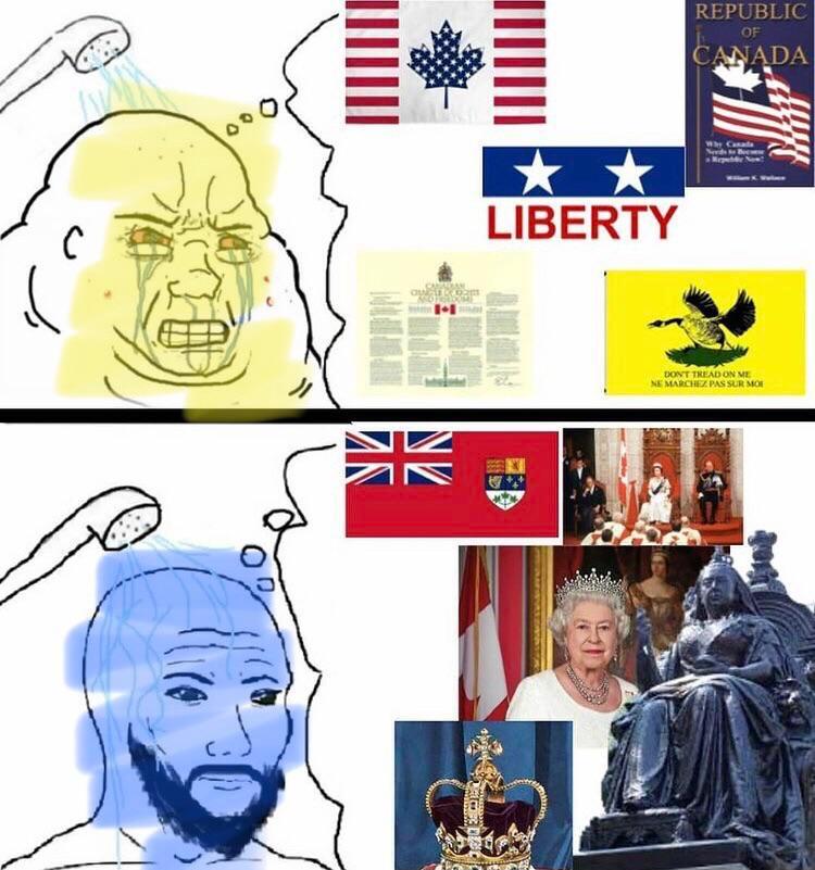 Chad British authright vs virgin American libright | Scrolller