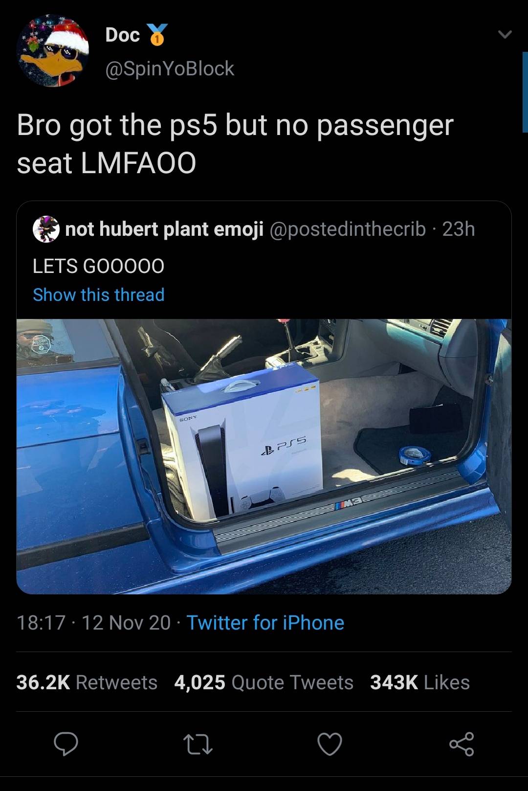 Chad knows what he needs | Scrolller