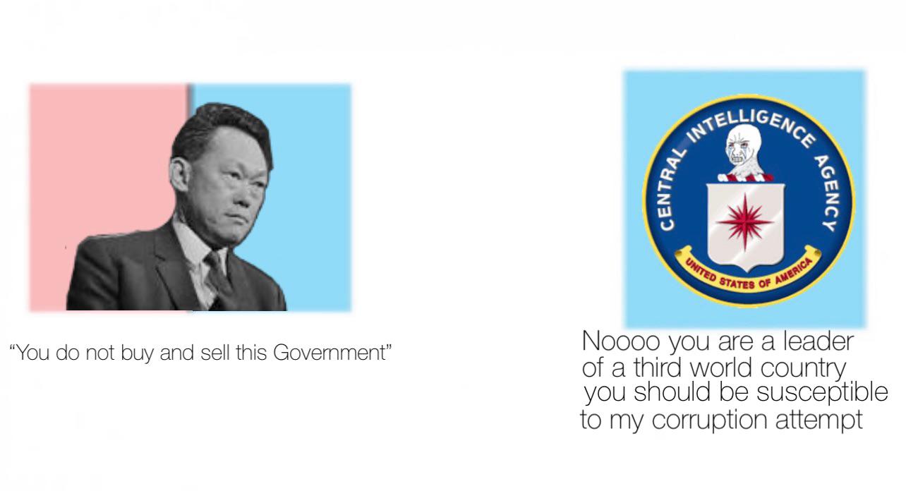 Chad Lee Kuan Yew encounter with the CIA. | Scrolller