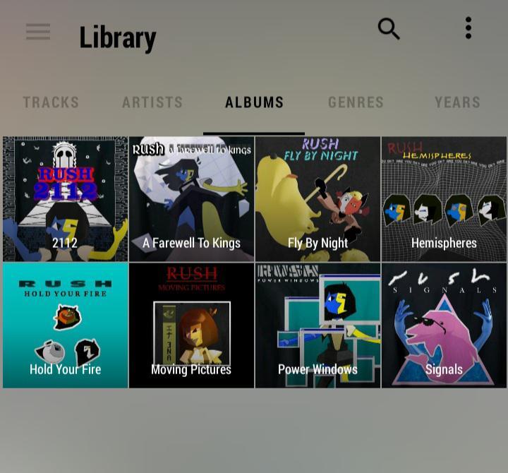 Changed all my Rush covers to ENA. | Scrolller