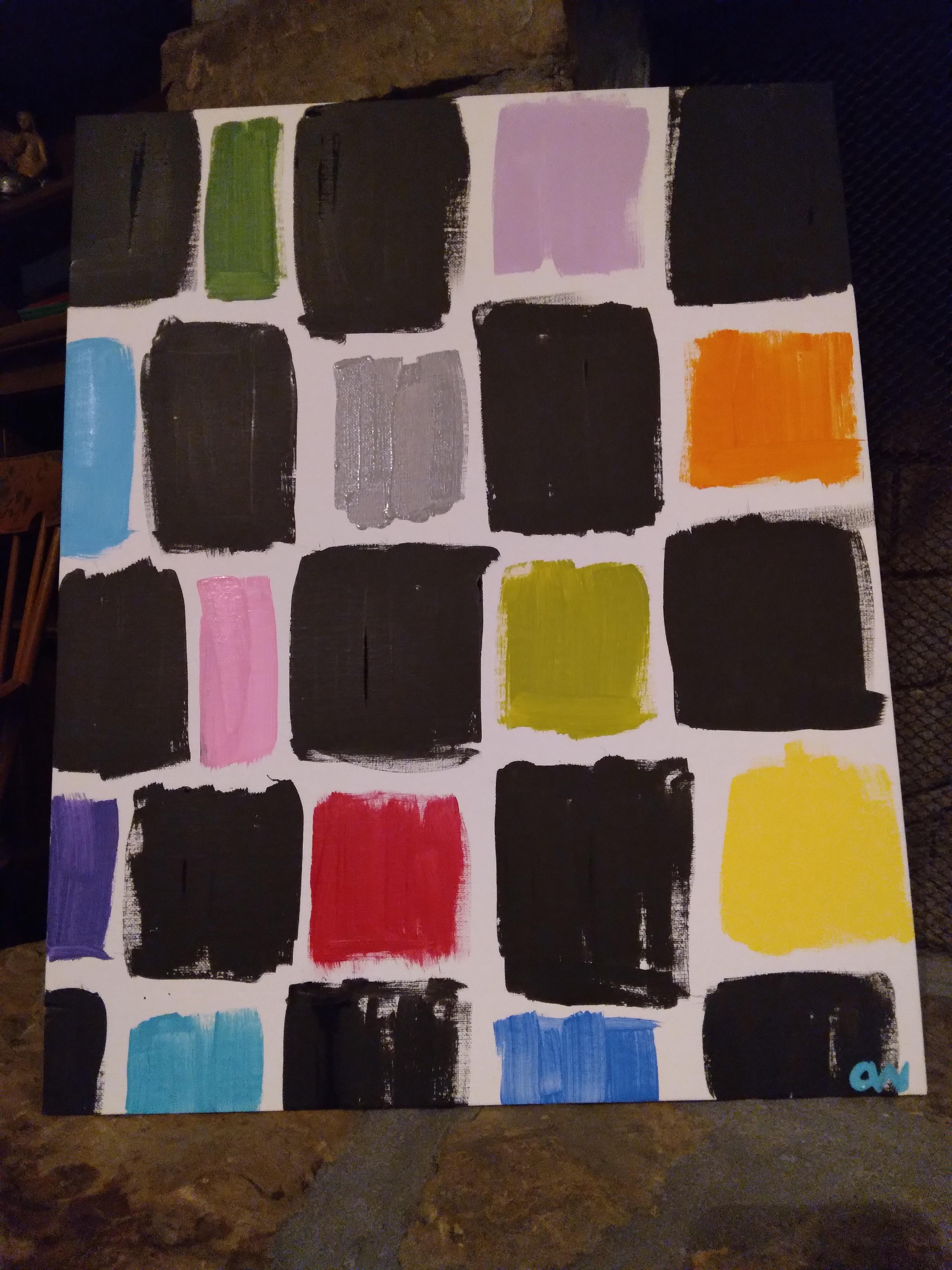 Chapter after next, me, acrylic, 2021 | Scrolller