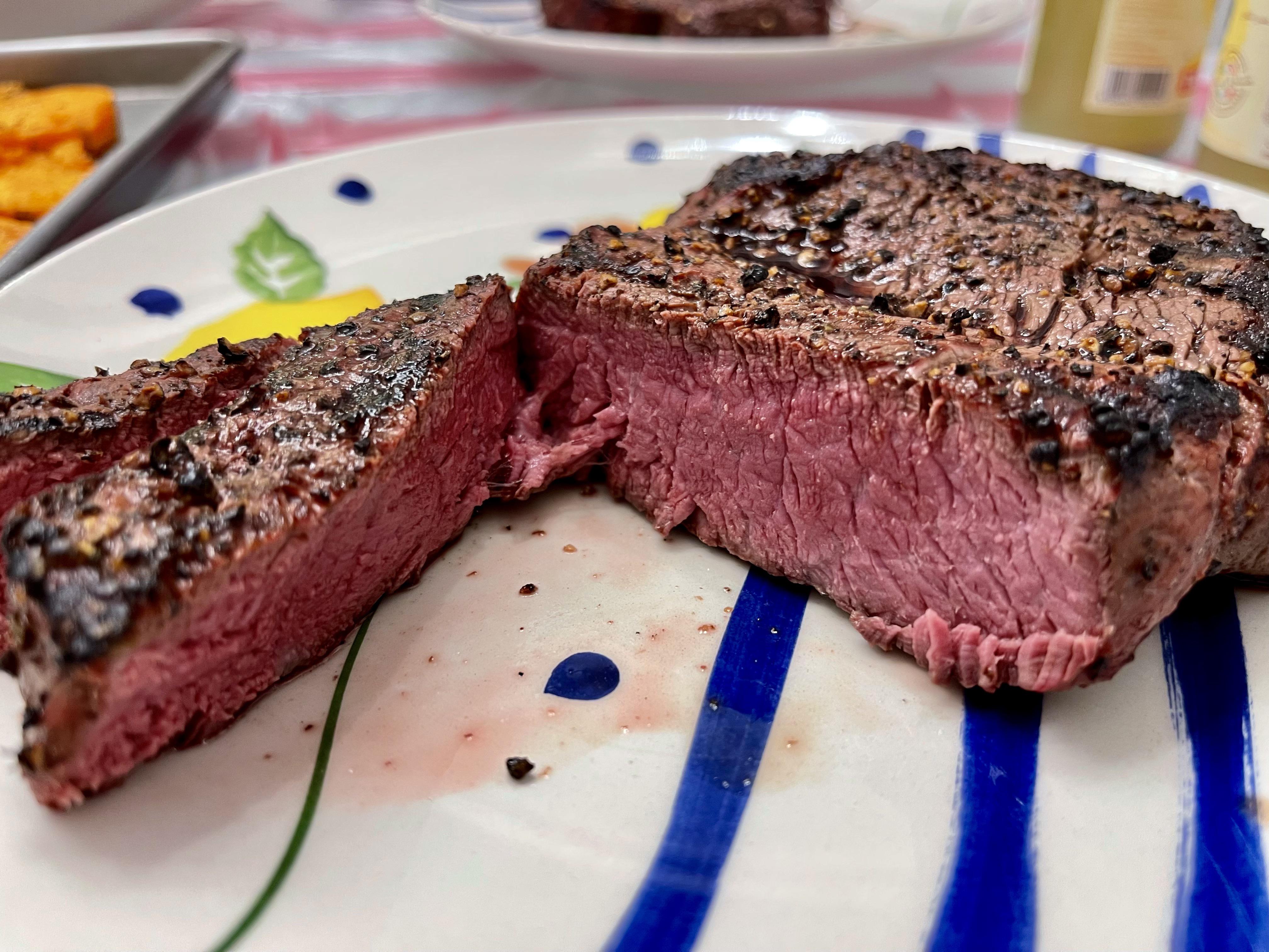 Charcoal grilled fillet mignon. Doesn’t get any better. | Scrolller