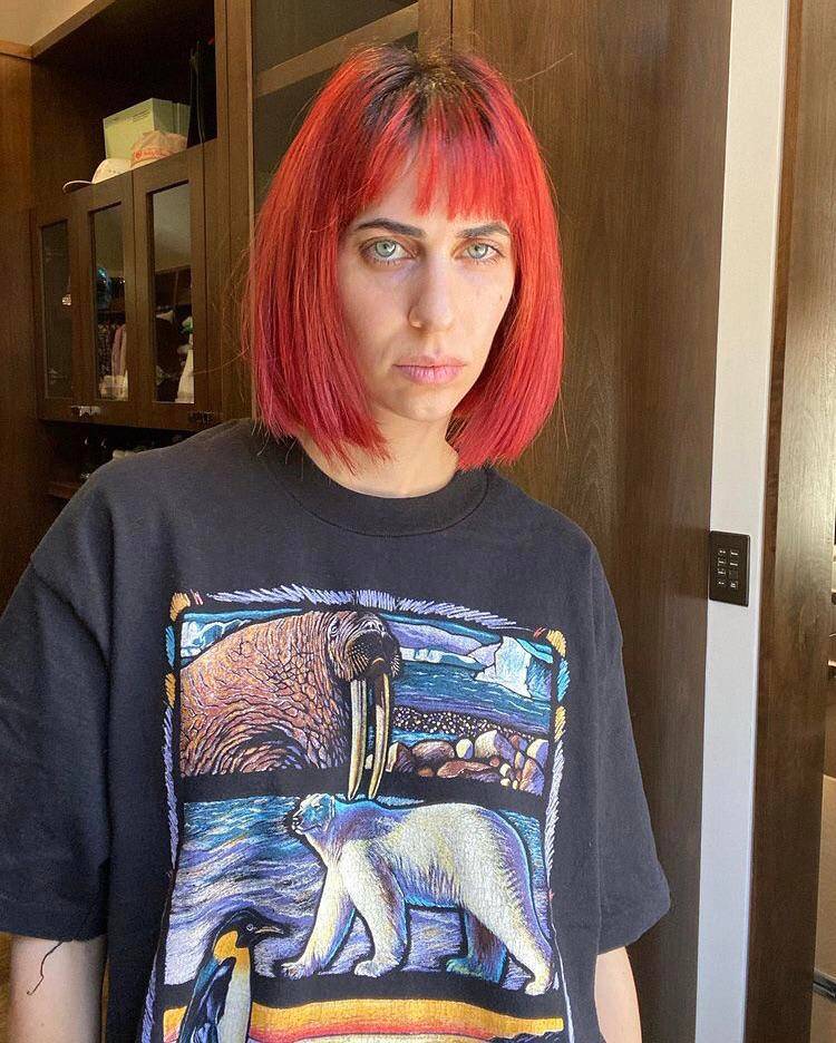 Charli is bringing the red bob back omg | Scrolller