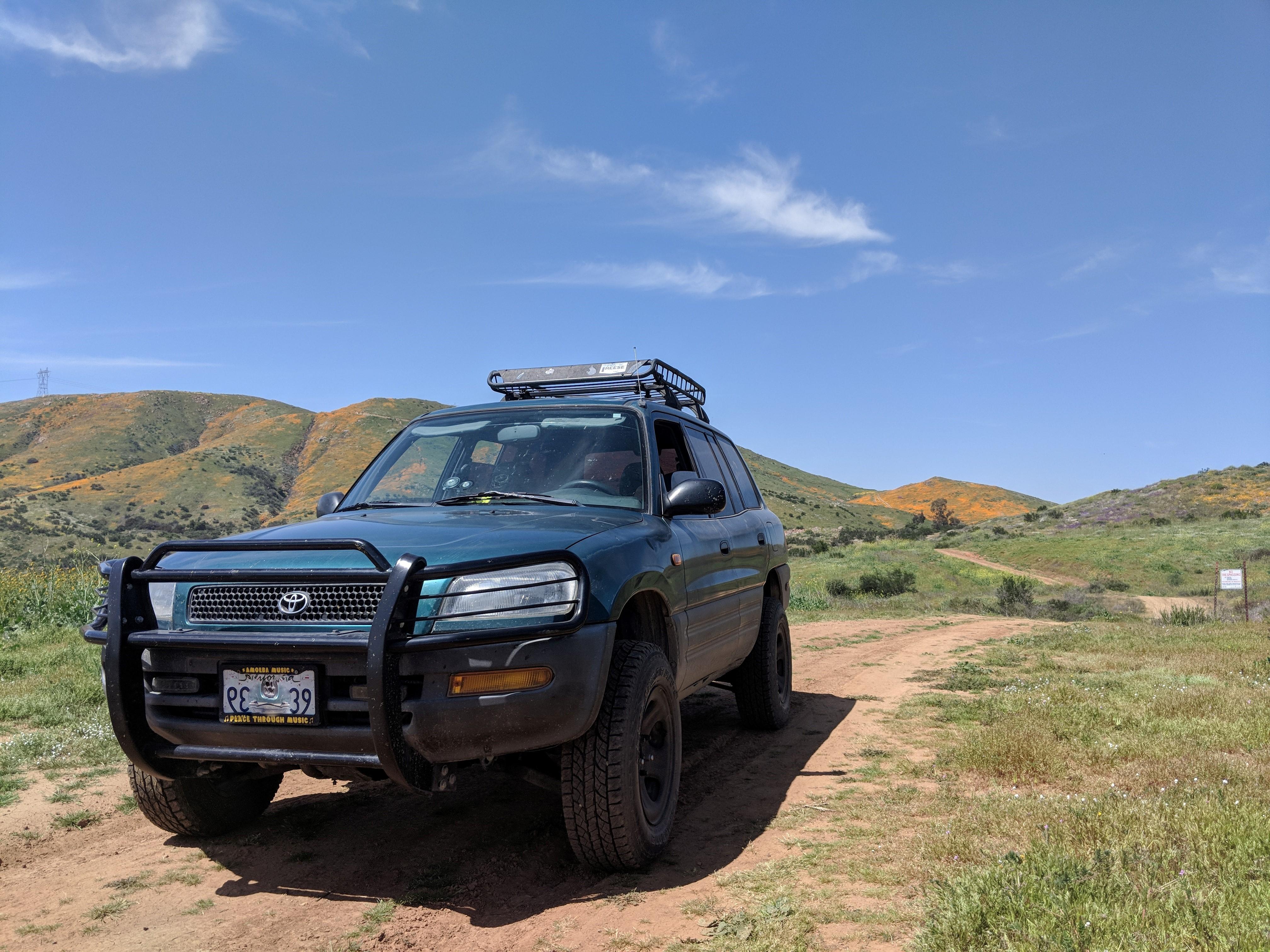 Chasing poppies in my Rav4 | Scrolller