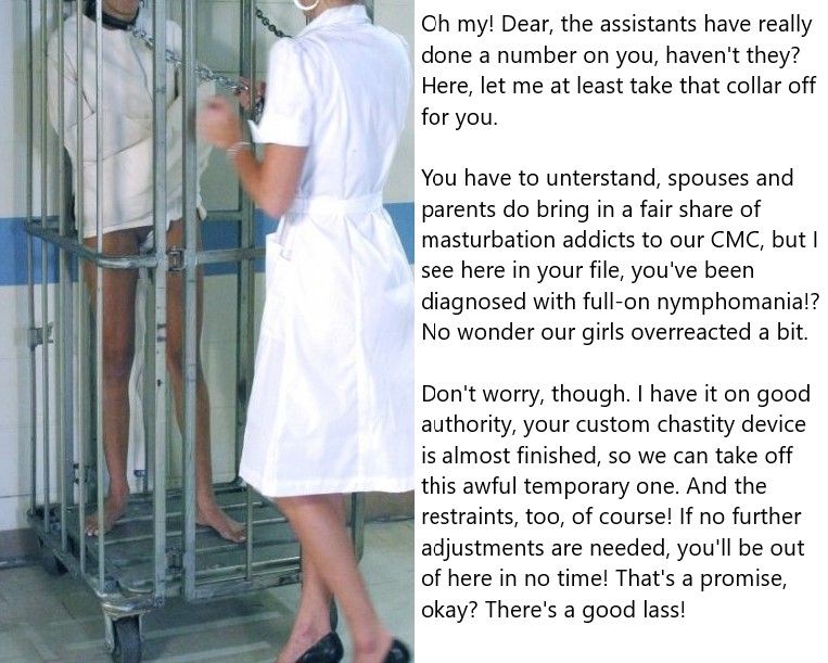 Chastity Fantasy: Caption 184. Seems a bit excessive, indeed. | Scrolller