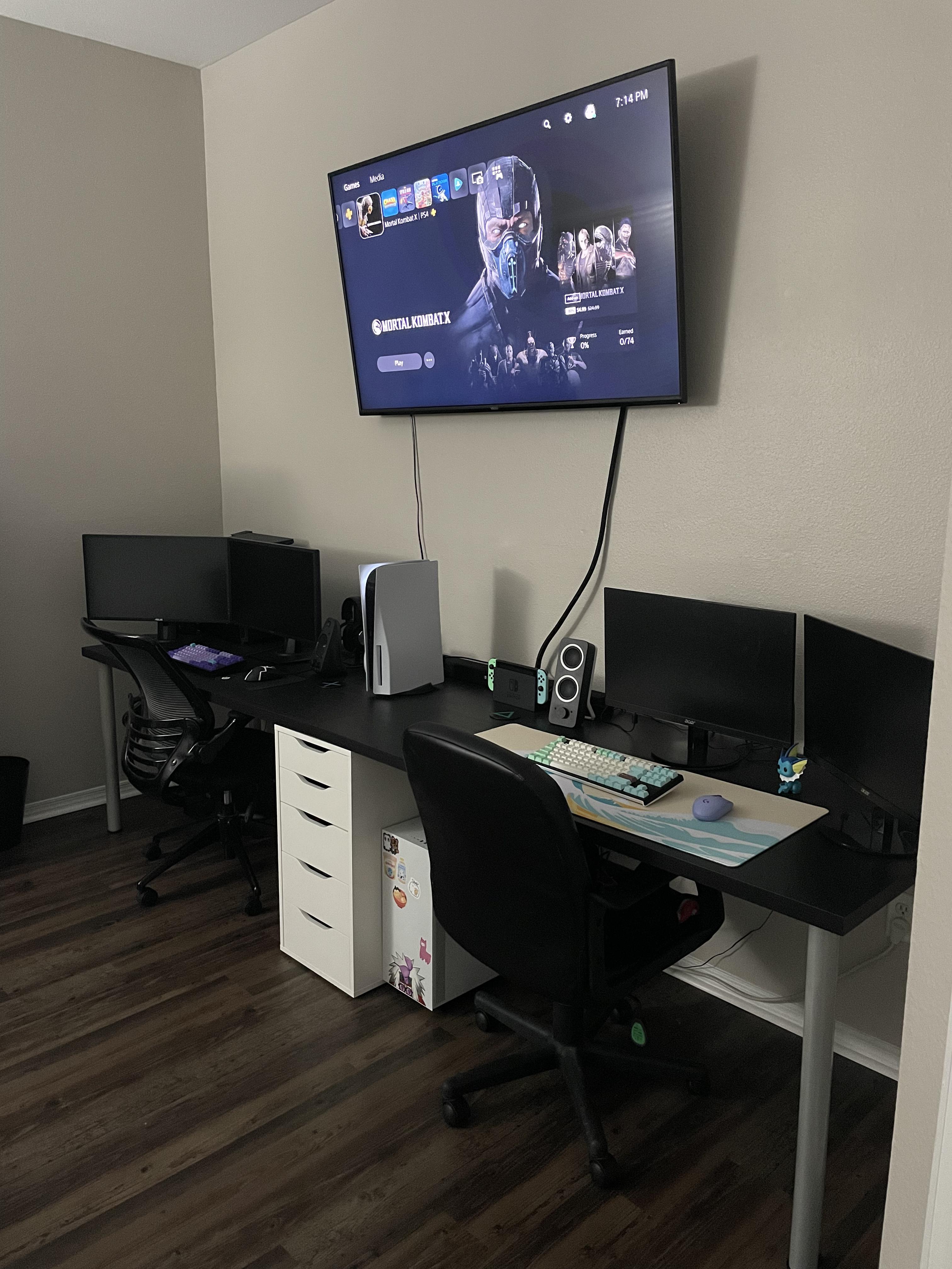 Cheap ikea setup for two | Scrolller