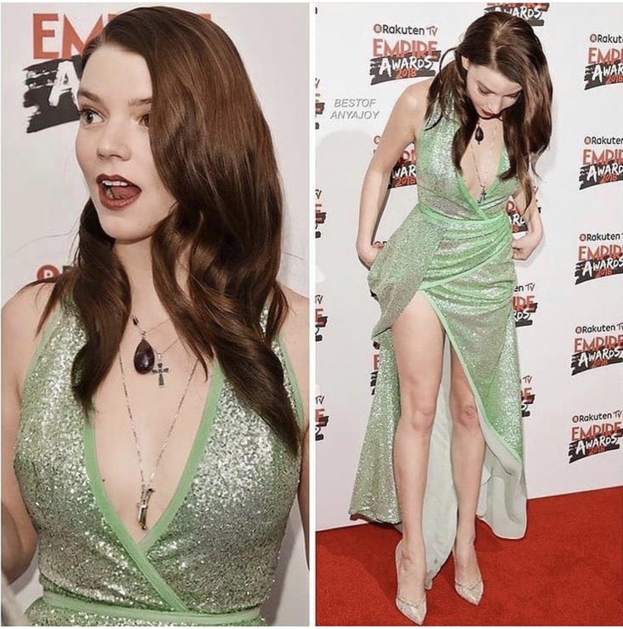 Check mate..!! Anya Taylor Joy !! Hike up your skirt a little more | Scrolller